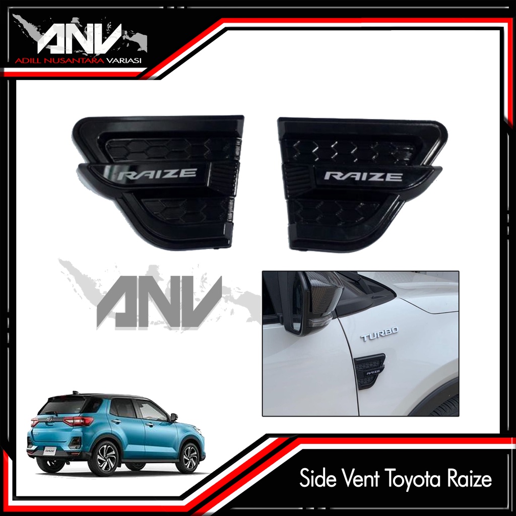 Jual Side Vent Toyota Raize | Shopee Indonesia