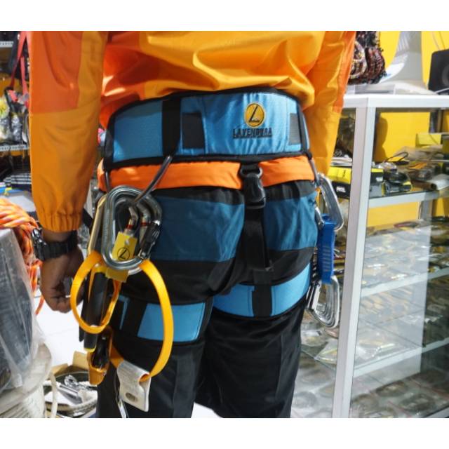 Jual Seat Harness Lavendura sit harness caving climbing flying fox ...