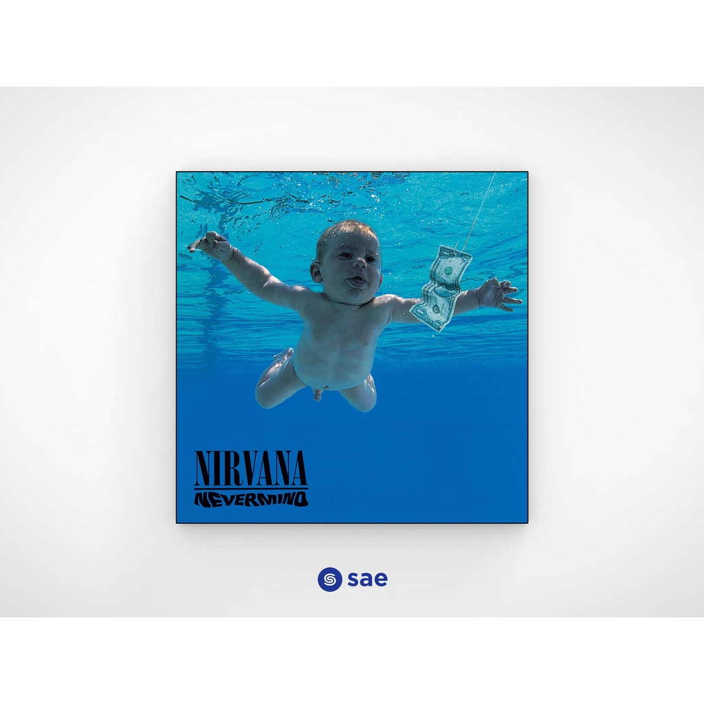 Jual Music Board Album Cover Nirvana - Nevermind | Shopee Indonesia