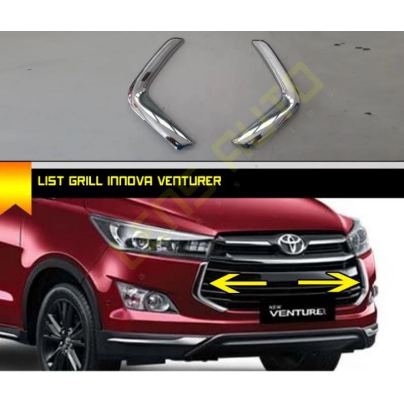 Jual List Grill Depan Innova Venturer Original Toyota Parts | Shopee ...