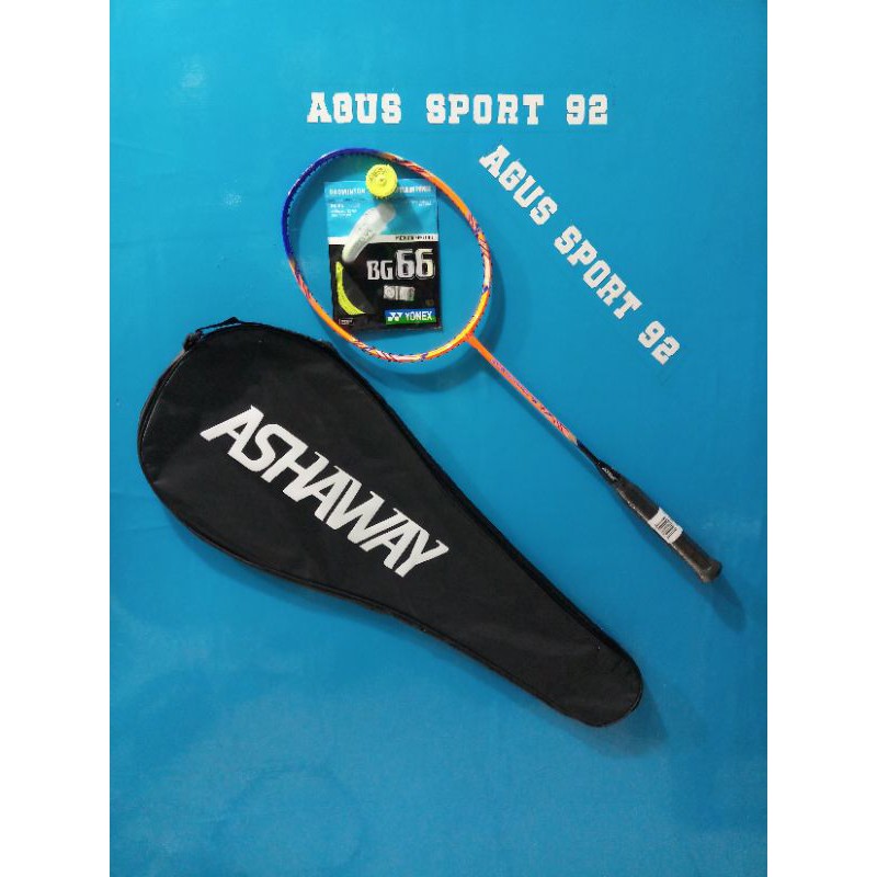 Jual RAKET BADMINTON ORIGINAL ASHAWAY DURA SPEED 78 (MADE IN USA ...