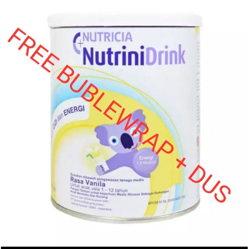 Jual NUTRINIDRINK POWDER 400 gr VANILA NUTRINI NMN dnn | Shopee Indonesia