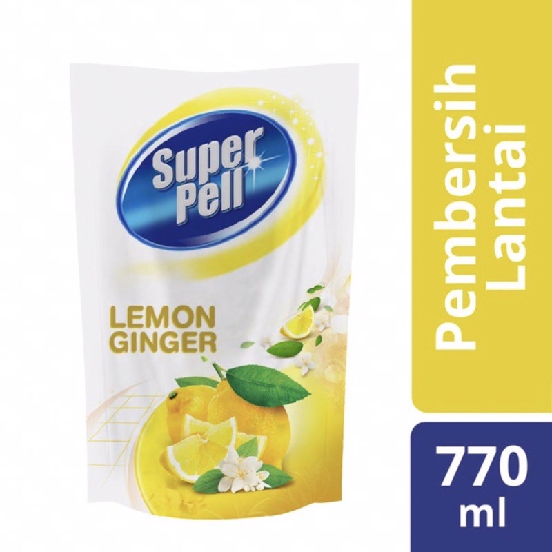 Jual SUPER PELL 770ml REFILL PEMBERSIH LANTAI | Shopee Indonesia