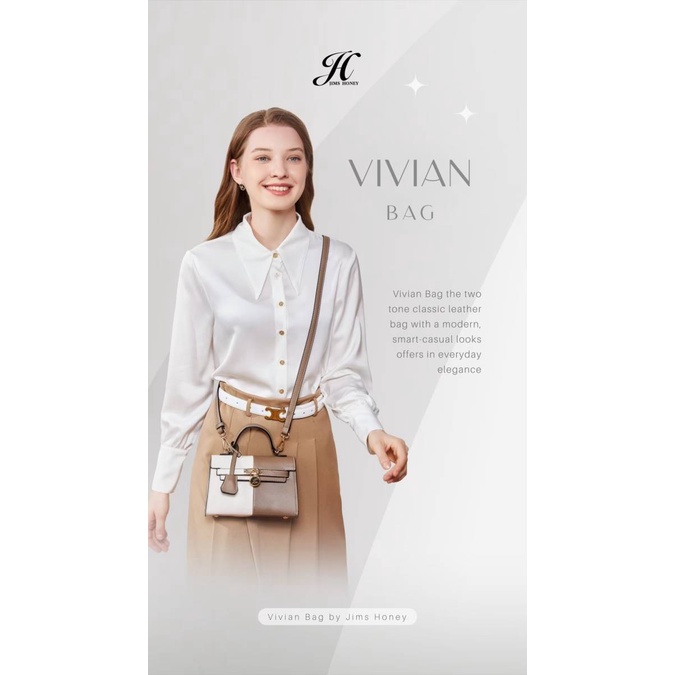 Jual VIVIAN BAG BY JIMS HONEY TAS SELEMPANG WANITA (FREE BOX) | Shopee ...