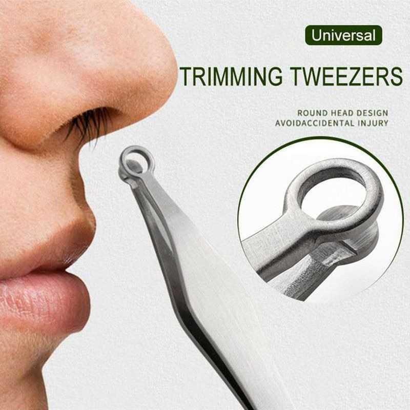 Jual Pinset Bulu Hidung Nose Hair Tweezer Stainless Steel - FS125 ...