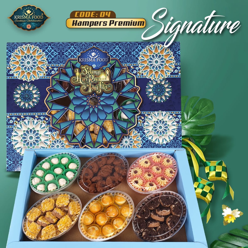 Jual Hampers Kue Lebaran Idul Fitri Krisma Premium Package Signature ...