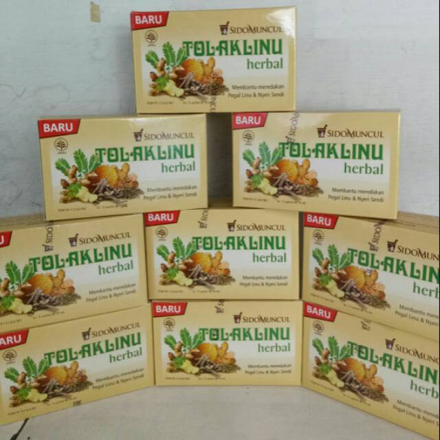 Jual Tolak Linu cair Sidomuncul (1 box=5 sachet@15ml) | Shopee Indonesia