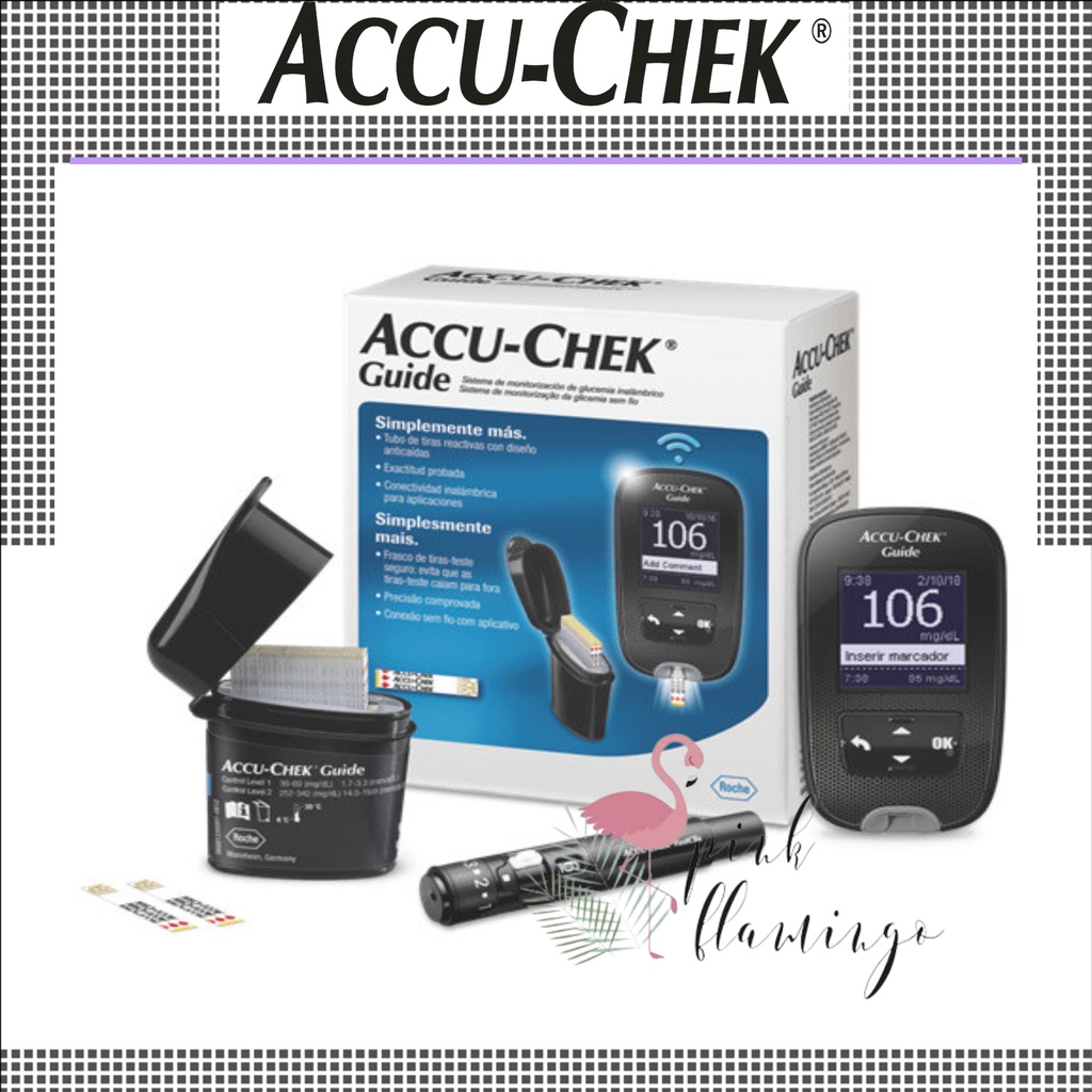 Jual Accu Chek Guide Meter Extra 50 Strip / Alat AccuCheck Guide ...