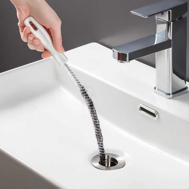 Jual Sikat Pipa Ledeng Hair Sewer Sink Cleaning Brush 45 cm - TW807 ...