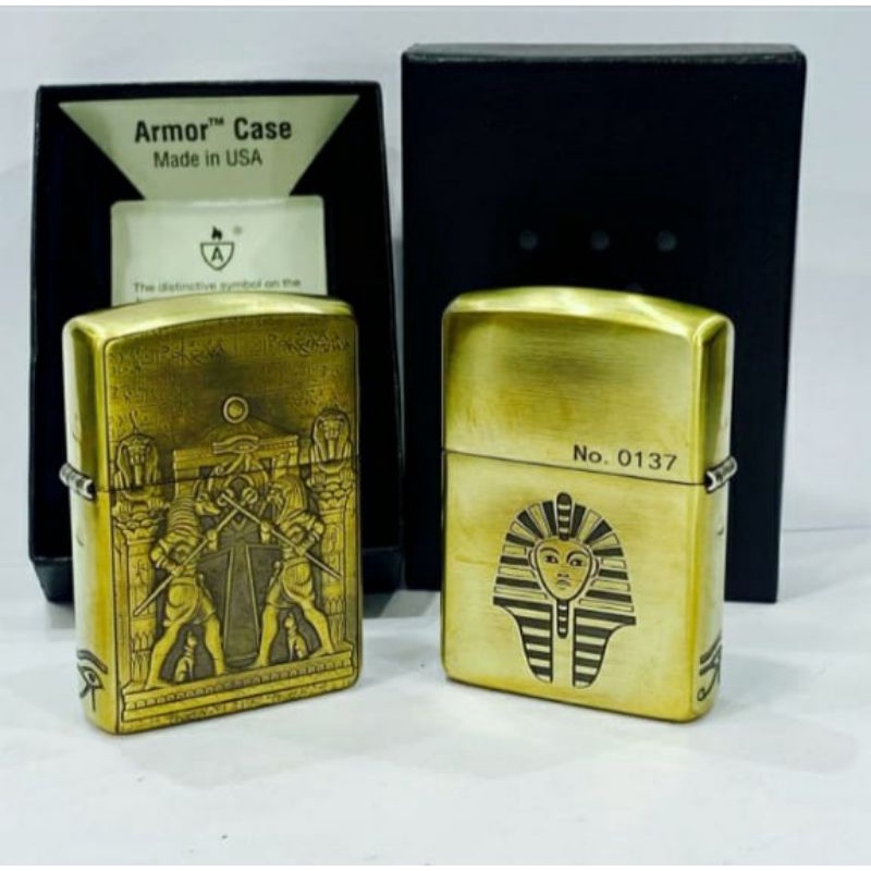 Jual Original Zippo Armor Anubis 4 sides Limited Edition | Shopee Indonesia