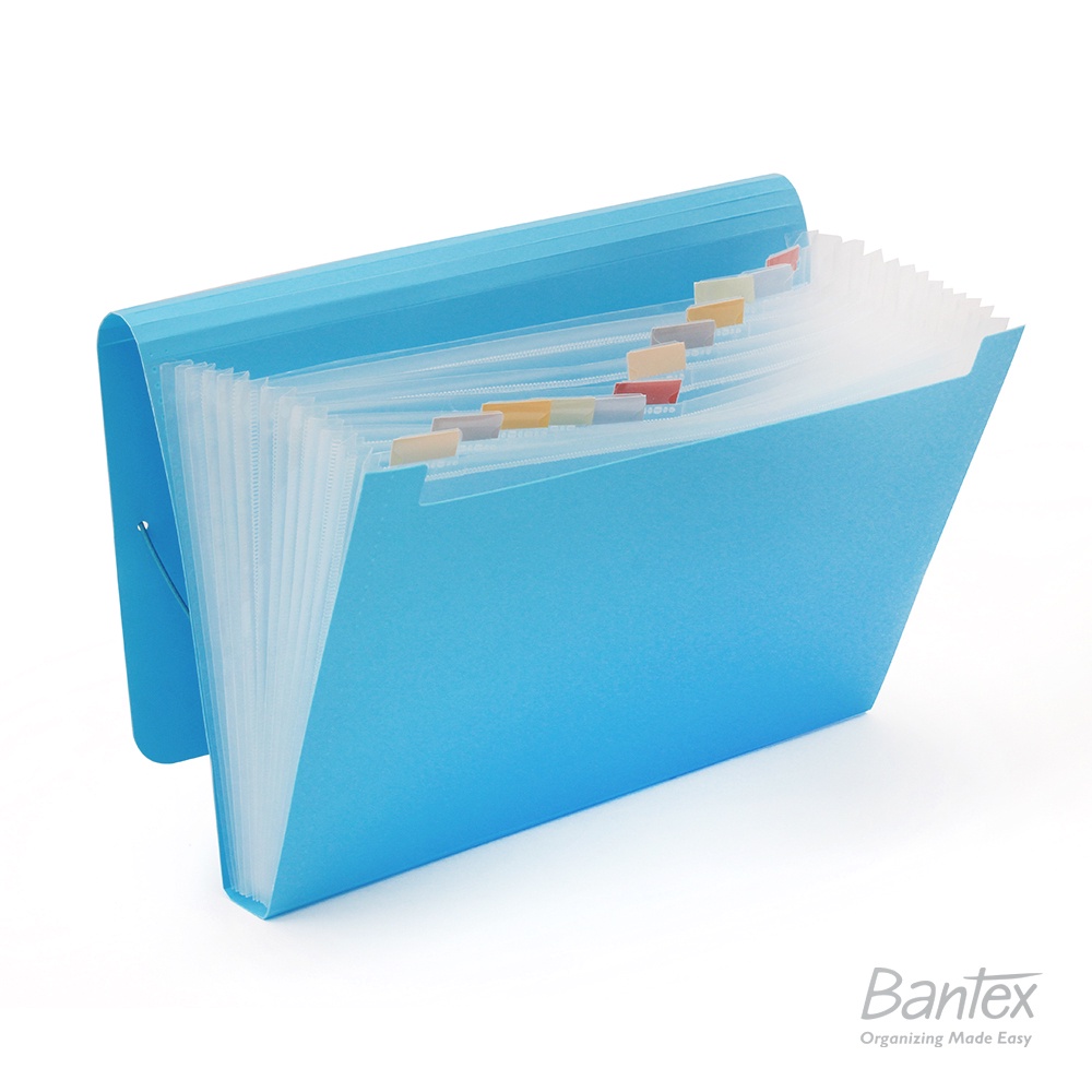 Jual Bantex Expanding File Folio Sky Blue 3601 23 | Shopee Indonesia
