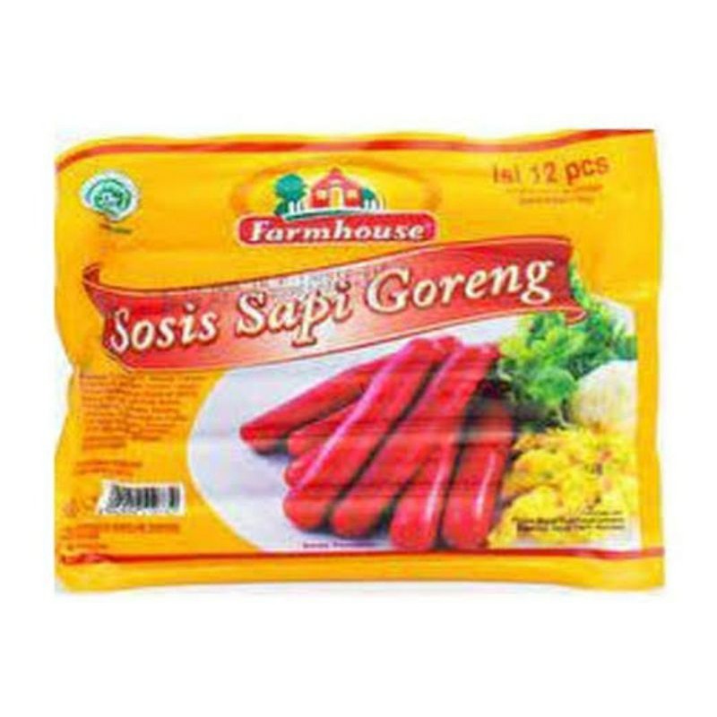 Jual sosis farmhouse beef cocktail sosis keju sapi lada hitam sosis ...