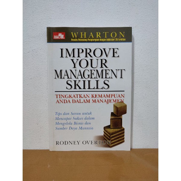 Jual Buku improve your management skills | Shopee Indonesia