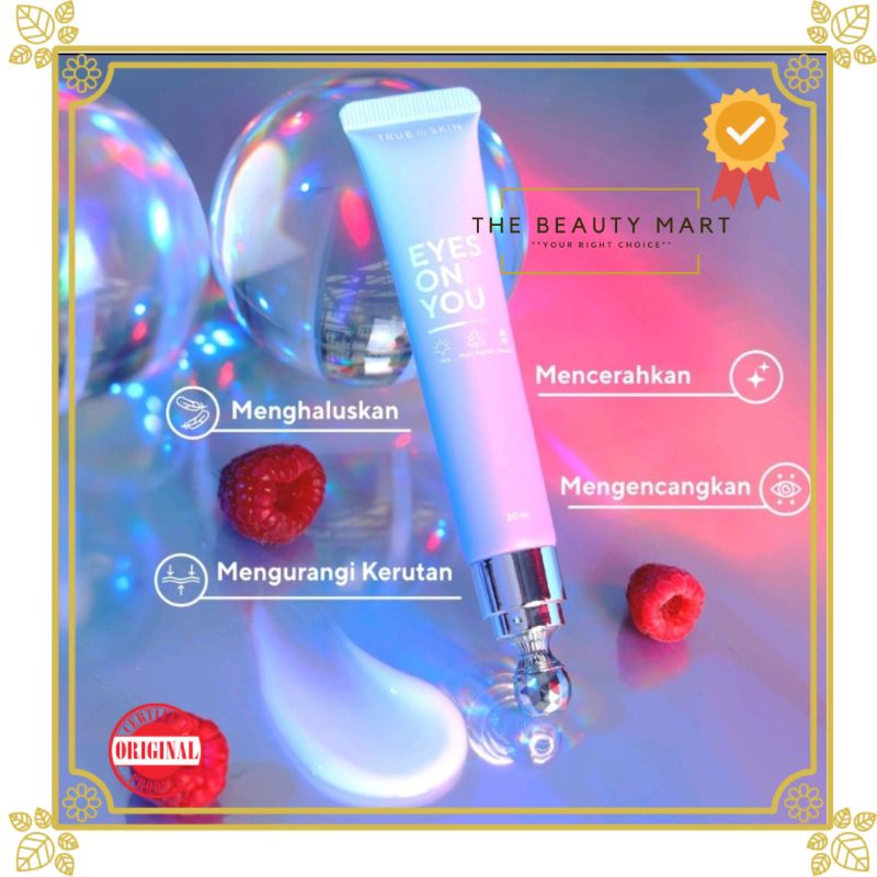 Jual True To Skin Eyes On You ( Eye Cream Gel Crystal Ball Stainless ...