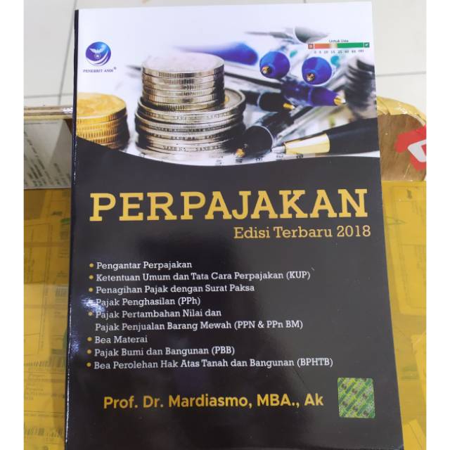 Jual Perpajakan edisi terbaru 2018 prof Mardiasmo | Shopee Indonesia