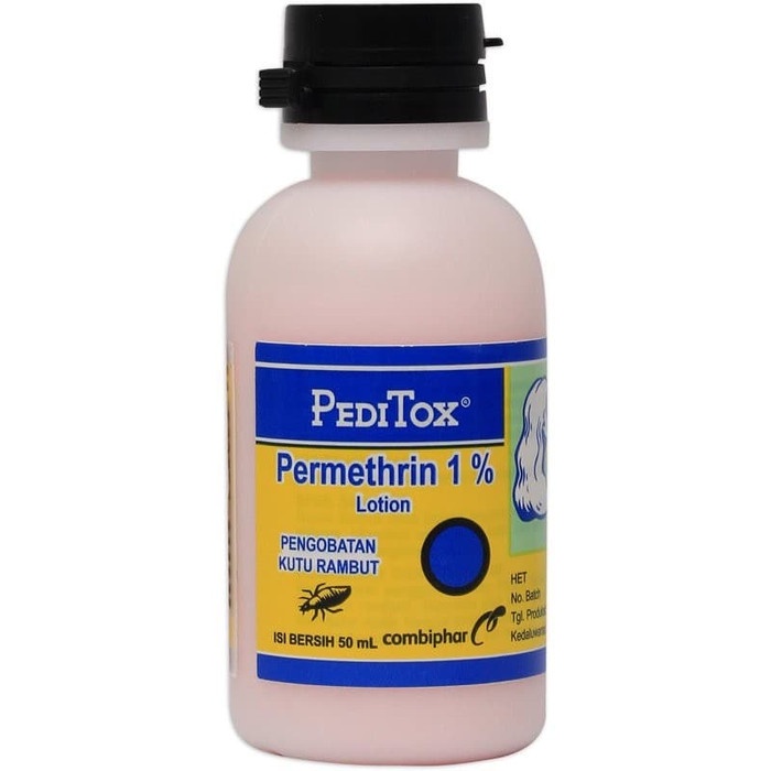 Jual Peditox permethrin 1 % 50ml ( obat kutu rambut ) | Shopee Indonesia