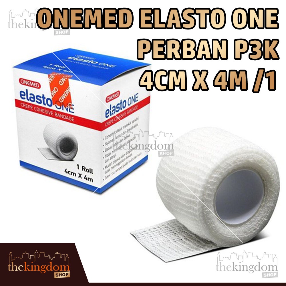 Jual Onemed Elasto One /1 Perban Luka Elastis P3K Verband Crepe Verban ...