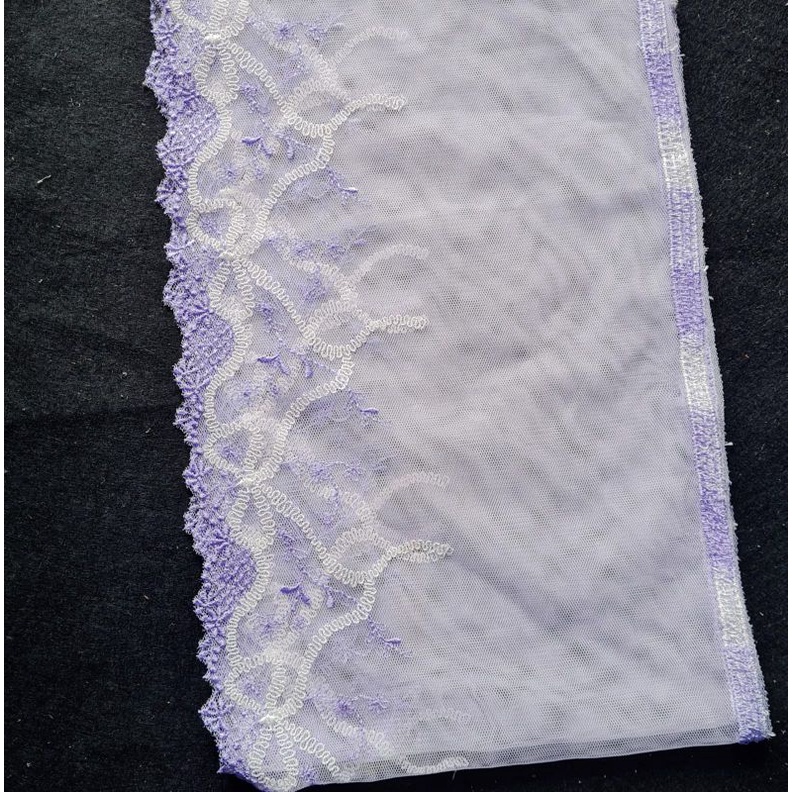 Jual renda tile kain tile renda cantik tile ukuran lebar motif timbul ...