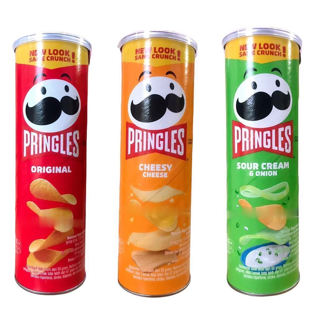 Jual PRINGLES Potato Chips Snack 107GR - Makanan | Shopee Indonesia