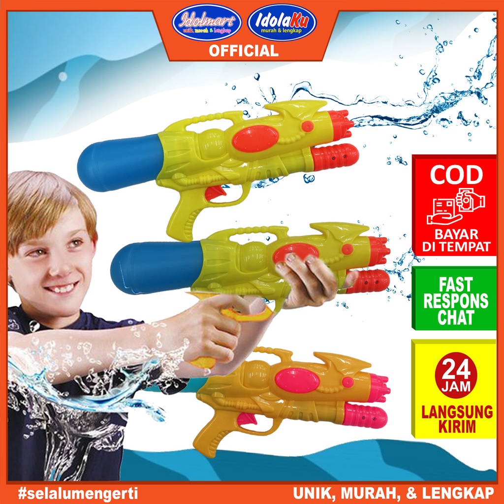 Jual IDOLAKU Mainan Pistol Air / Water Splash Gun / DT7288 Water Gun ...