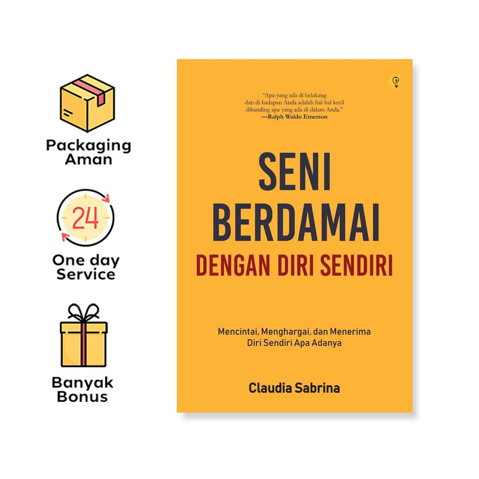 Jual Buku Seni Berdamai Dengan Diri Sendiri (Bright Publisher) | Shopee Indonesia