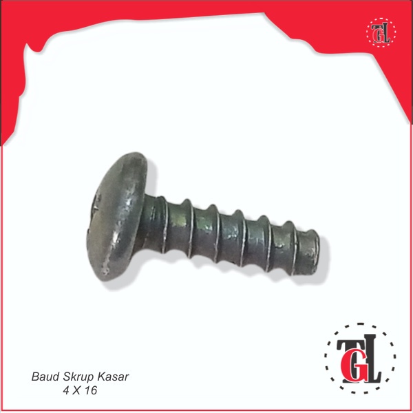 Jual Baud Skrup Kasar 4 X 16 ( Isi 4 pcs ) | Shopee Indonesia
