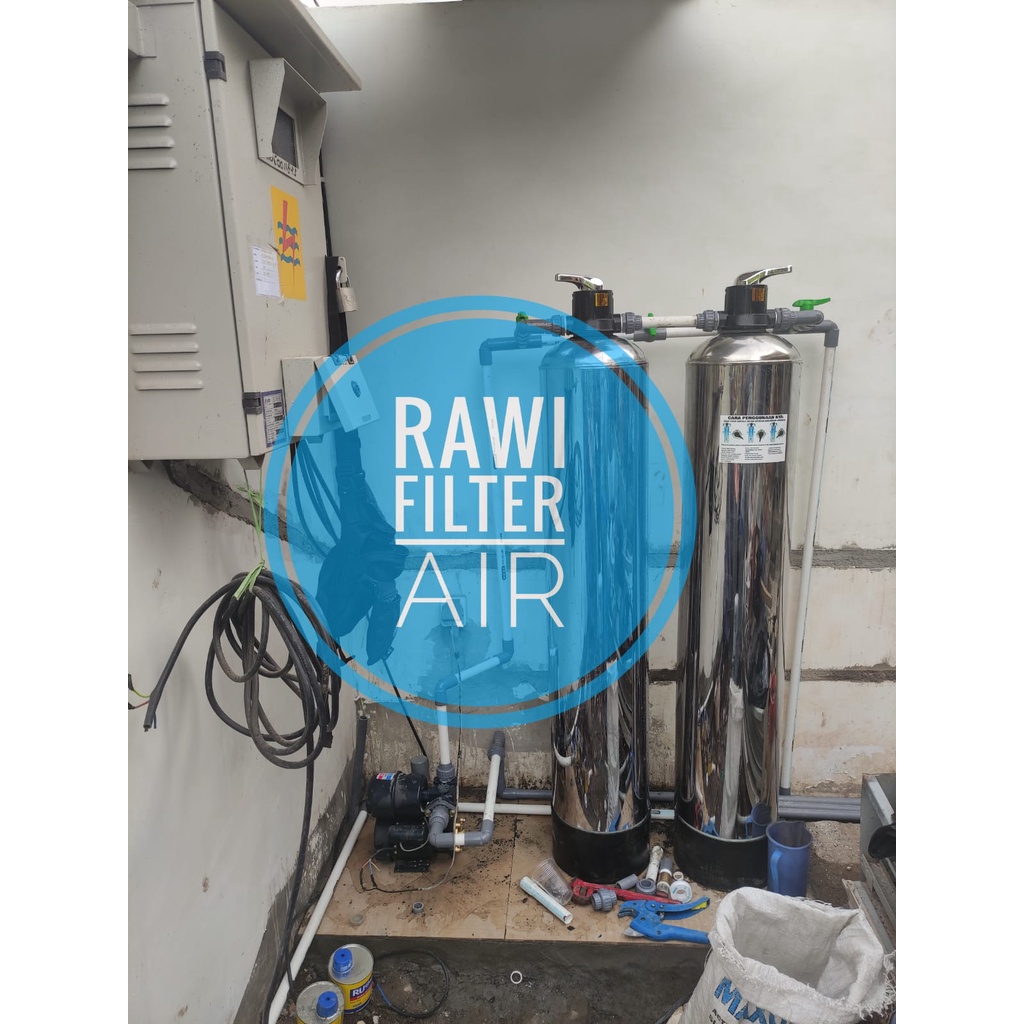 Jual Filter air pdam/sumur/bor 1 tabung lapis stainless | Shopee Indonesia