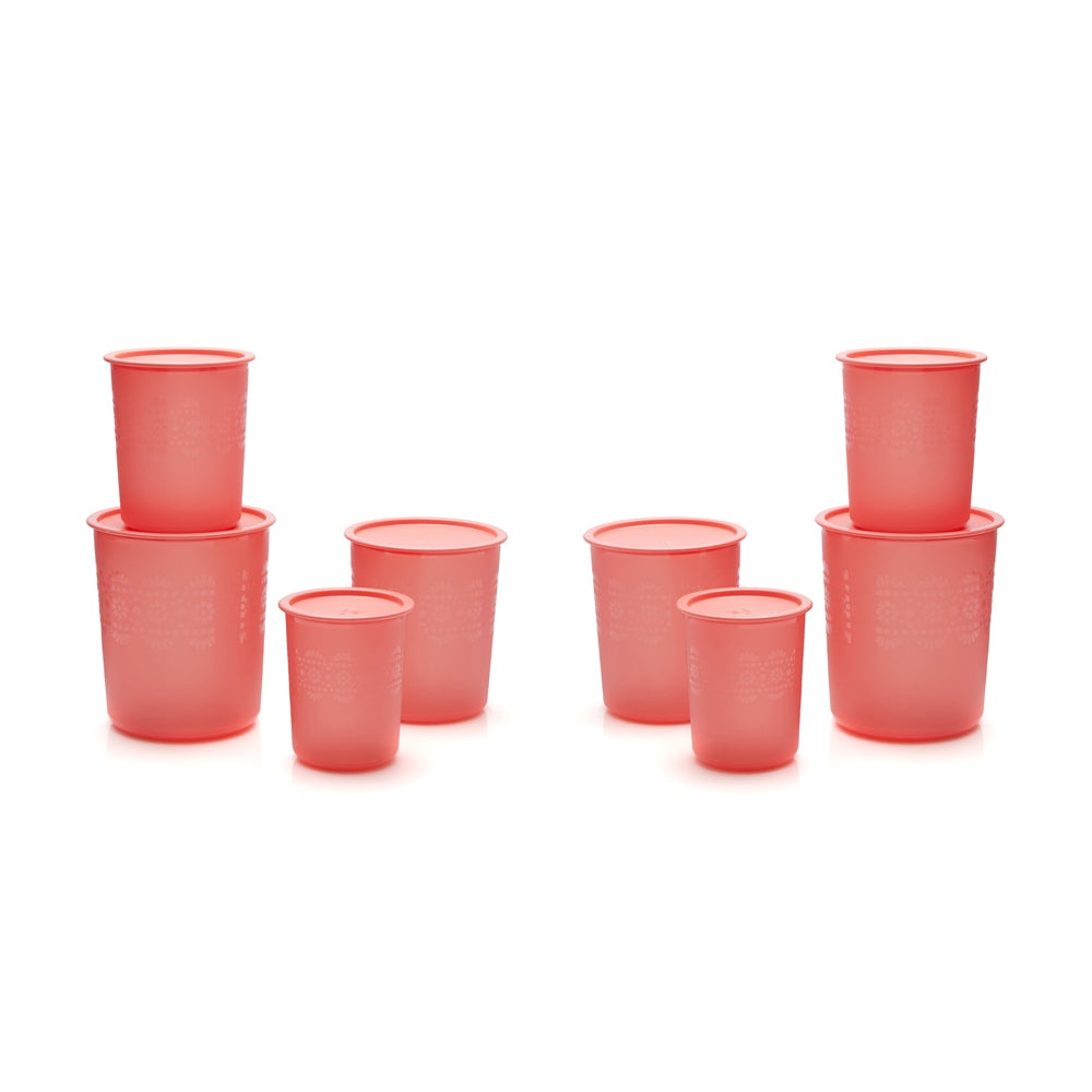 Jual PAKET MOSAIC CANISTER SET Toples Tupperware Berbagai Ukuran ...