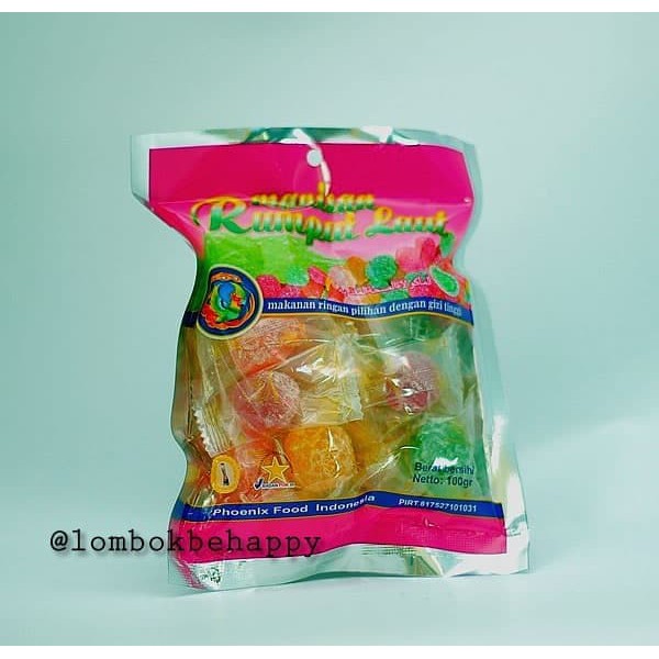 Jual Manisan Rumput Laut Oleh Oleh Khas Lombok Kemasan Alumunium Foil ...