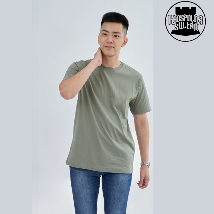 Jual Baju Kaos Polos Sultan Cotton Combed 30s Warna Sage Green | Kaos ... Jual Baju Kaos Polos Sultan Cotton Combed 30s Warna Sage Green | Kaos ...