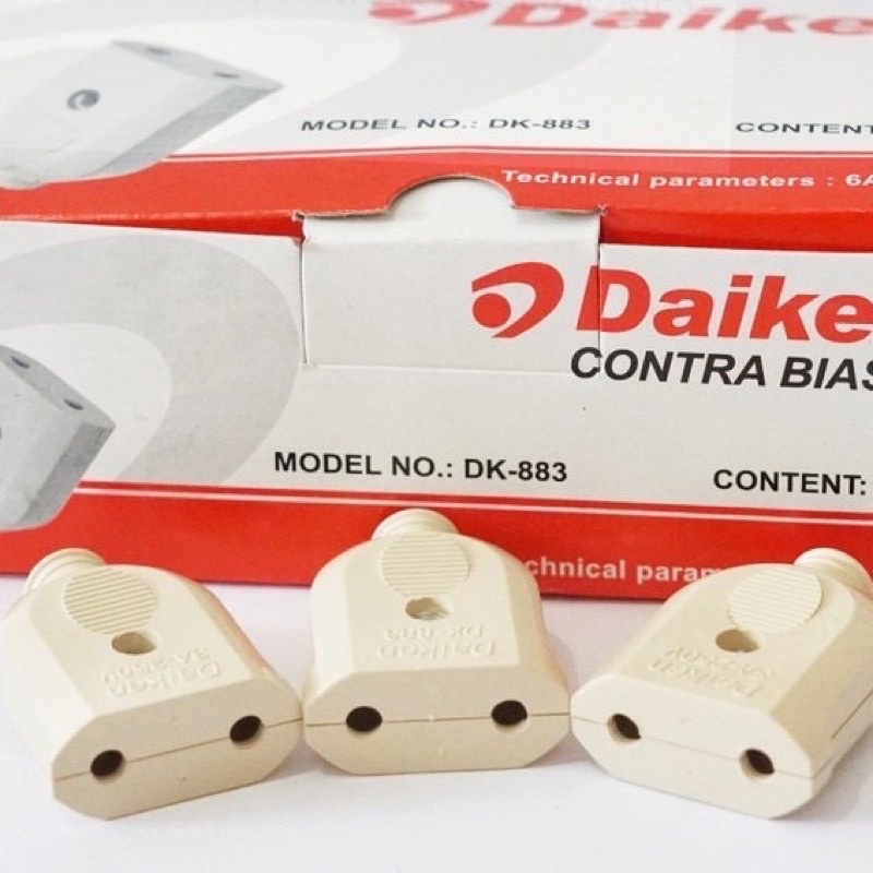 Jual Colokan Steker Kontra Sambung Female Gepeng Daiken Berkualitas ...