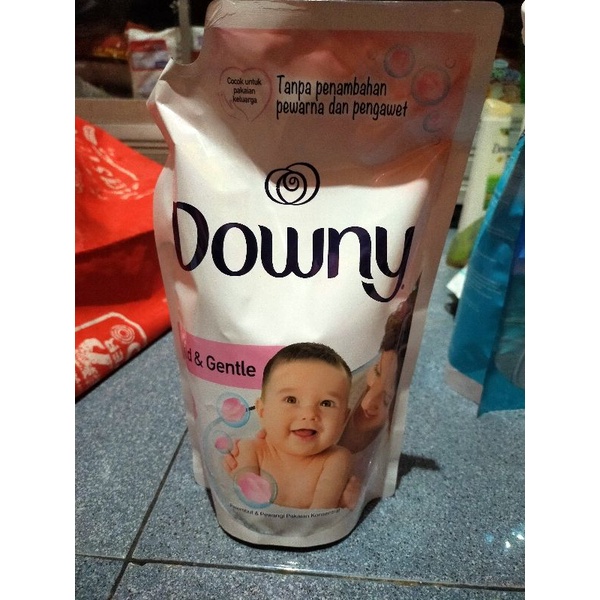 Jual Downy pelembut &pewangi mild&gentle 650ml | Shopee Indonesia