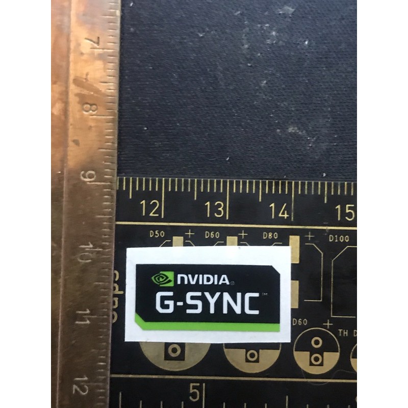 Jual Sticker stiker nVidia G-SYNC 2019 ori | Shopee Indonesia