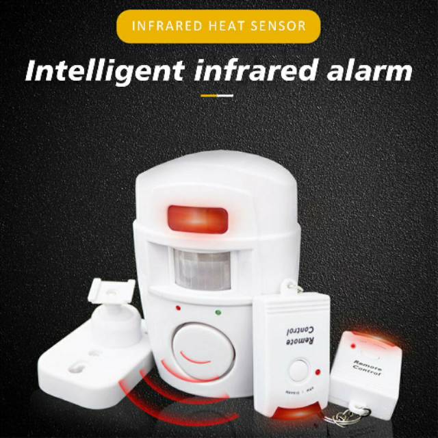 Jual Alarm Sensor Gerak Infrared Alarm Dengan Remote | Shopee Indonesia