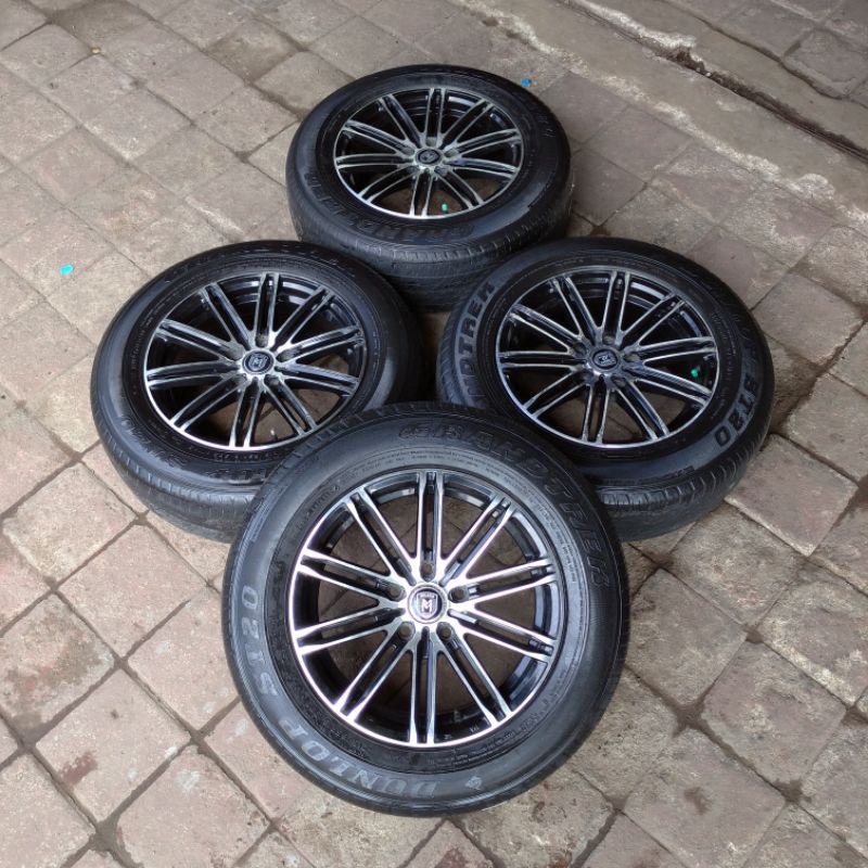 Jual VELG BEKAS COPOTAN MOBIL MODEL MILANO RING 16 + BAN SEKEN 215 65 ...