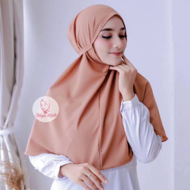 Jual Hijab Bergo Tali Maryam Diamond Oval Hijab Instan Tali | Shopee Indonesia