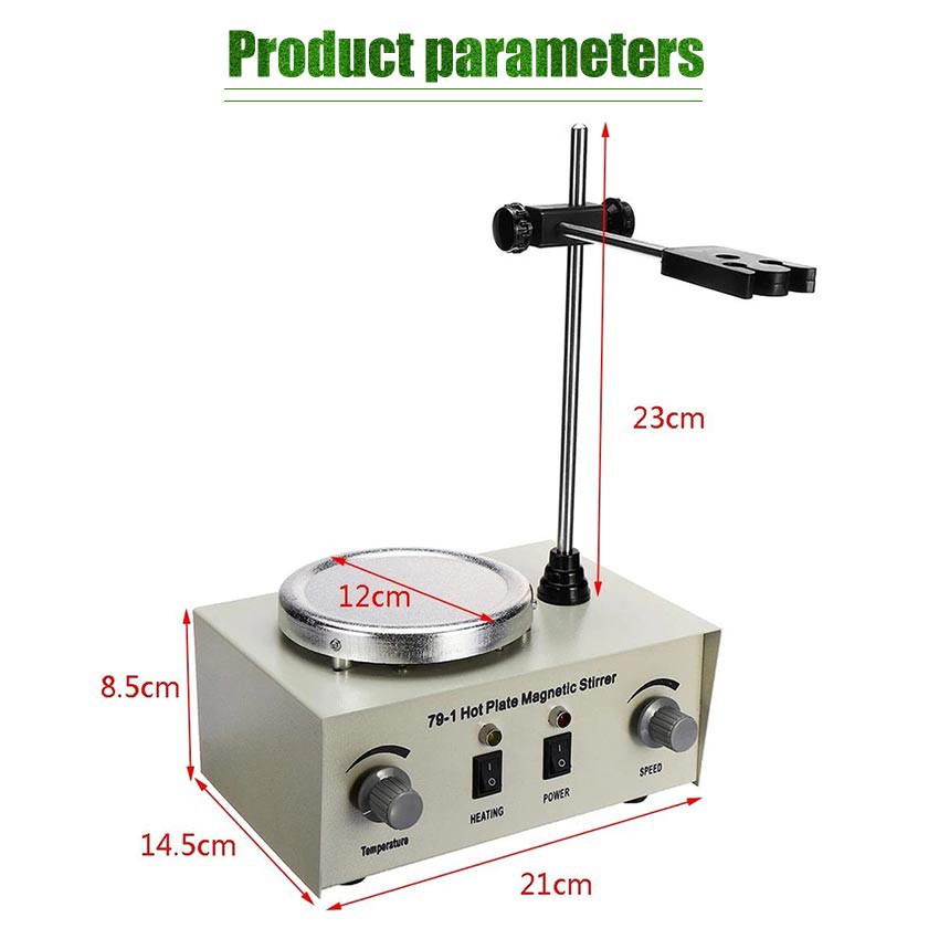 Jual Hotplate Constant Temperature 79-1 Magnet Stirer Pemutar Lab ...