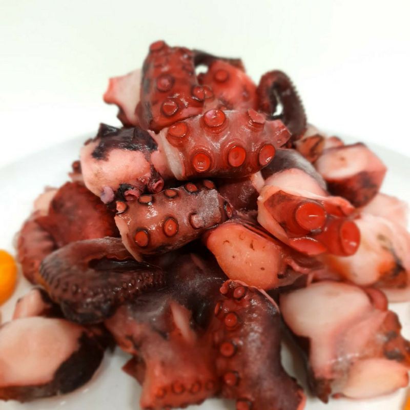 Jual Gurita Octopus baby tako leg Boiled 1kg frozen isian takoyaki ...
