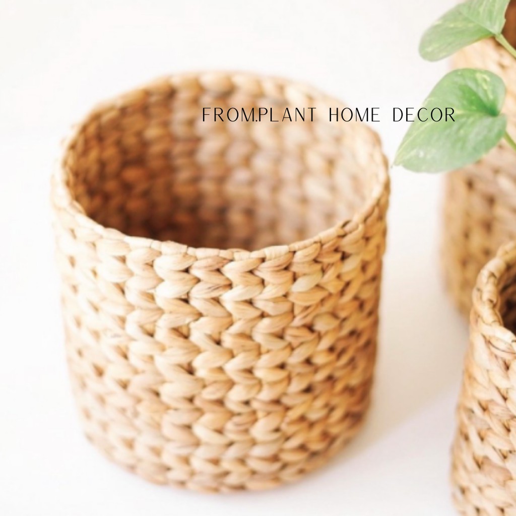 Jual Cover Pot Murah | Penutup Pot | Dekorasi Pot| Pot Rotan | Anyaman ...