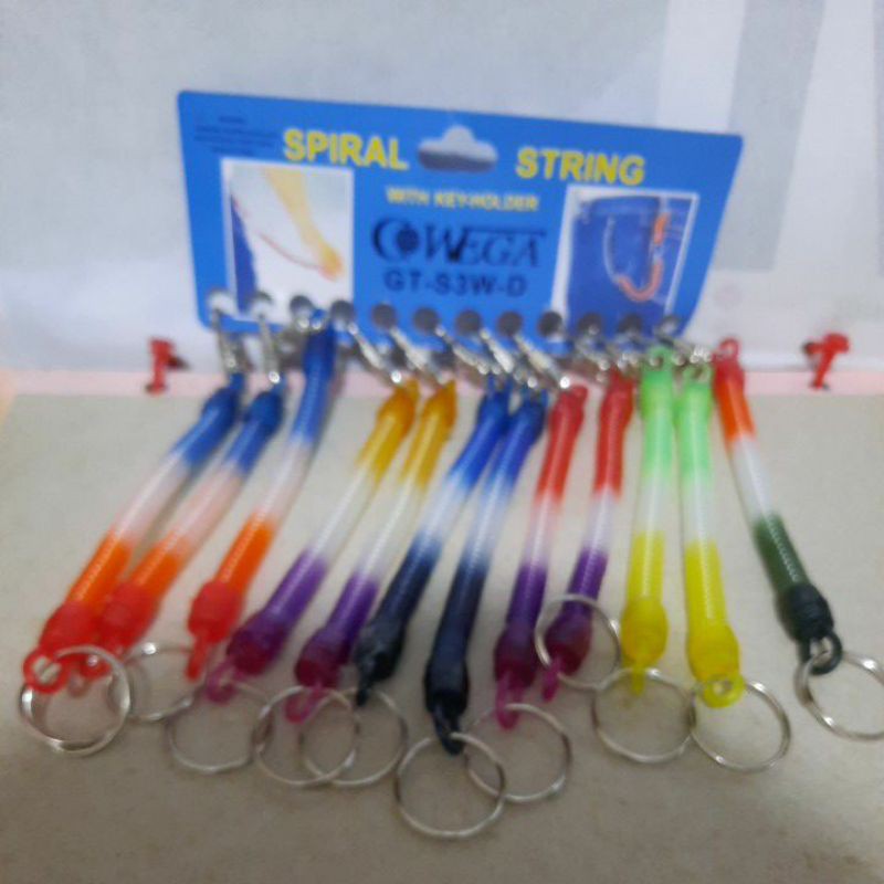 Jual GANTUNGAN KUNCI SPIRAL WARNA RANDOM (TIDAK BISA PILIH WARNA ...