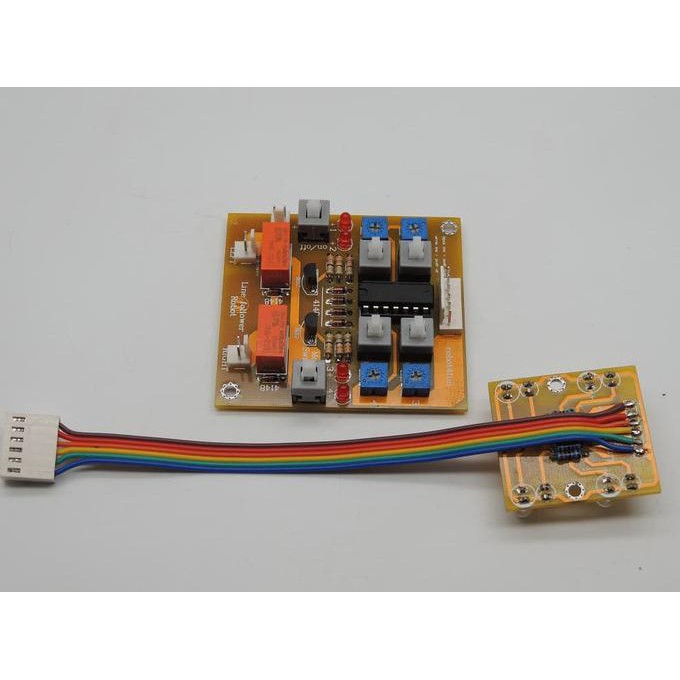 Jual Hardware Set Robot Line Follower Analog 4 Sensor Iseeu773 Segera ...