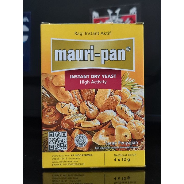 Jual Ragi Instant Mauri-Pan isi 4x12gram | Shopee Indonesia