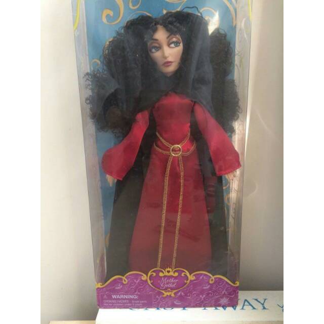 Jual Boneka barbie doll mother gothel rapunzel tangled disney | Shopee ...