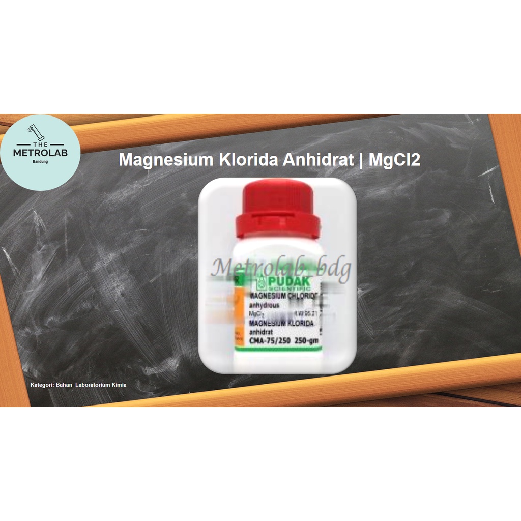 Jual Magnesium Klorida Anhidrat | Magnesium Chloride Anhydrous | MgCl2 ...