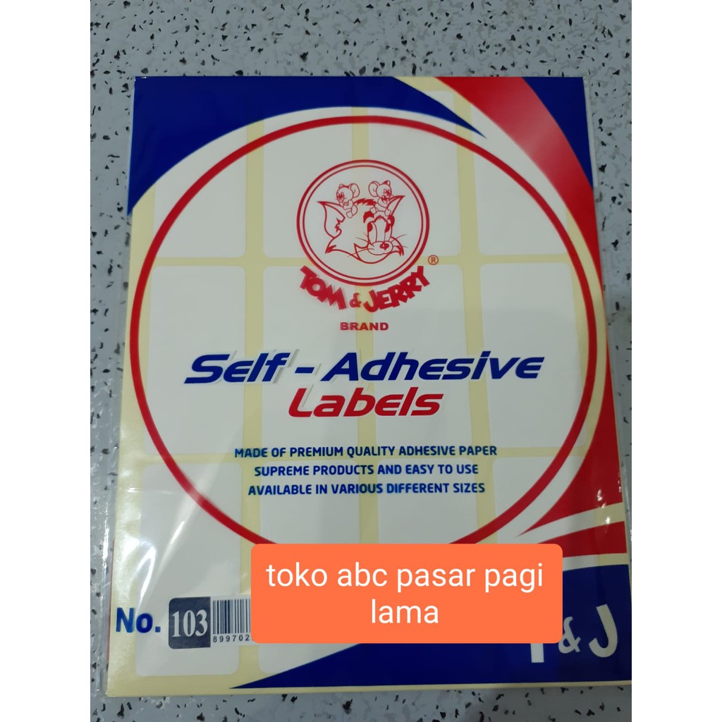 Jual Tom & Jerry Label Stiker Kertas Tempel Putih (varian tersedia) | Shopee Indonesia