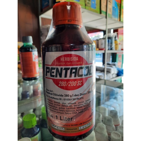 Jual Herbisida sistemik kontak pentacol 280/200 SC 1L | Shopee Indonesia