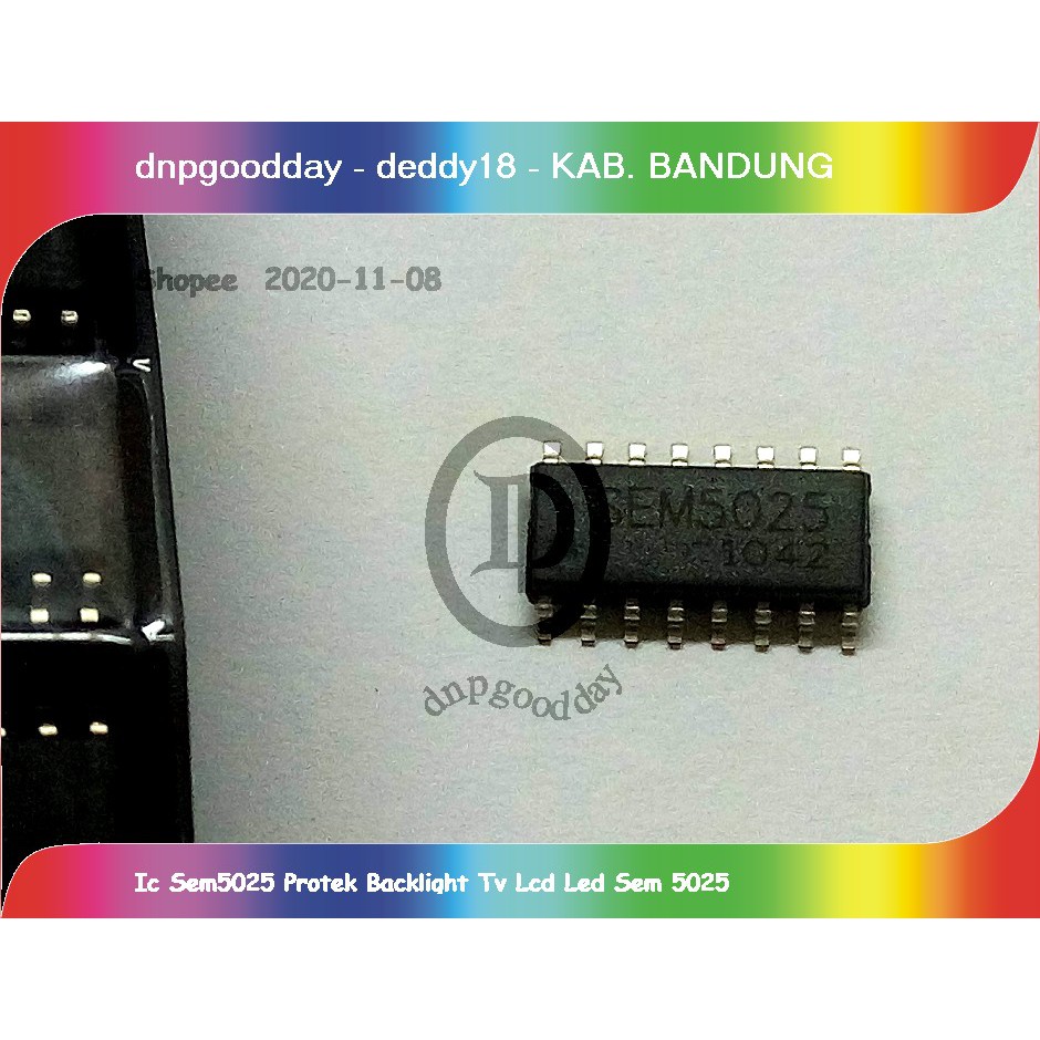 Jual RK Ic Sem5025 Protek Backlight Tv Lcd Led Sem 5025 | Shopee Indonesia