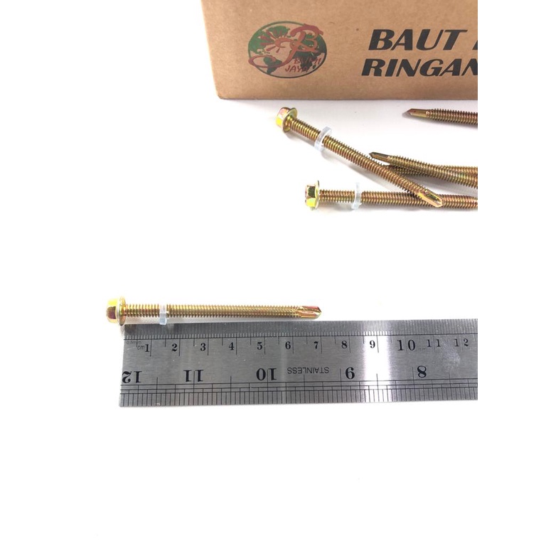 Jual BAUT ROOFING 12x70/SEKRUP BAJA RINGAN /BAUT RUMPING | Shopee Indonesia