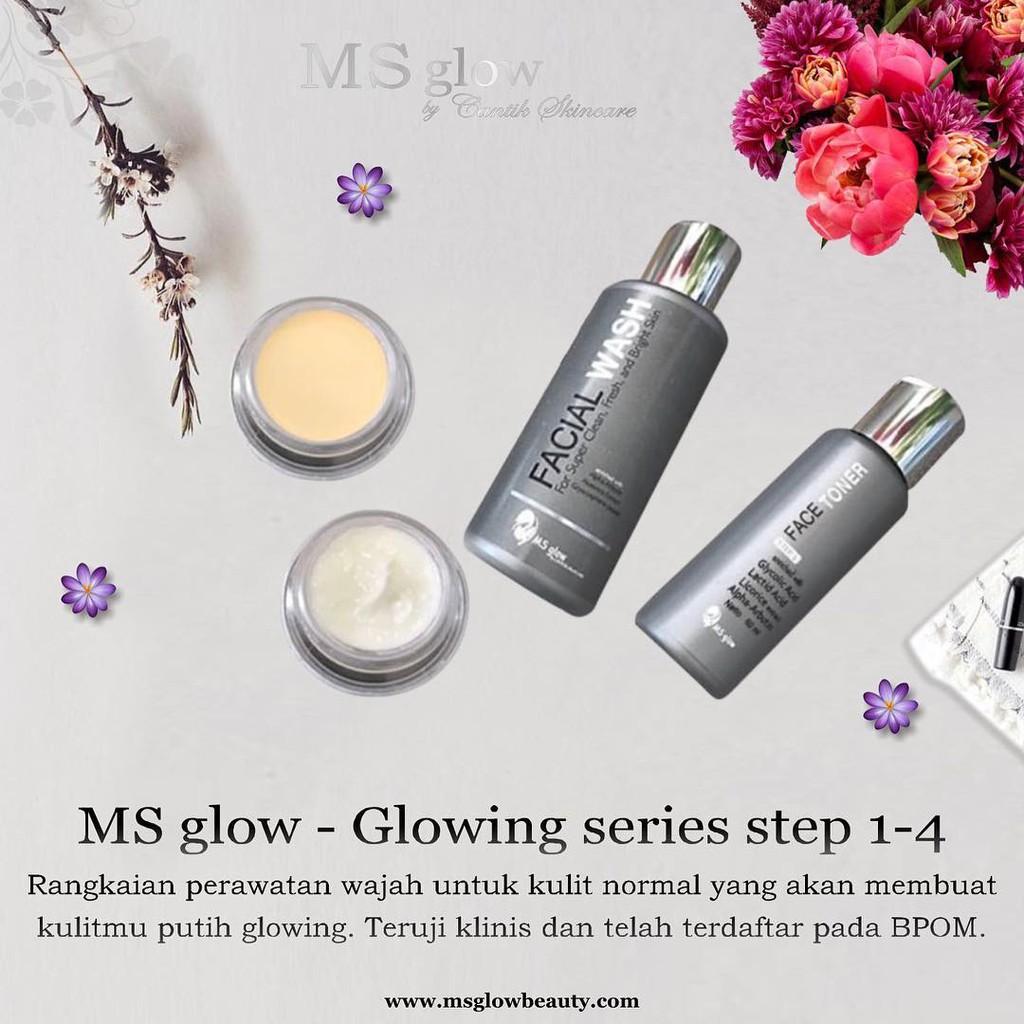 Jual Paket Glowing Series Step 1-4 | Shopee Indonesia