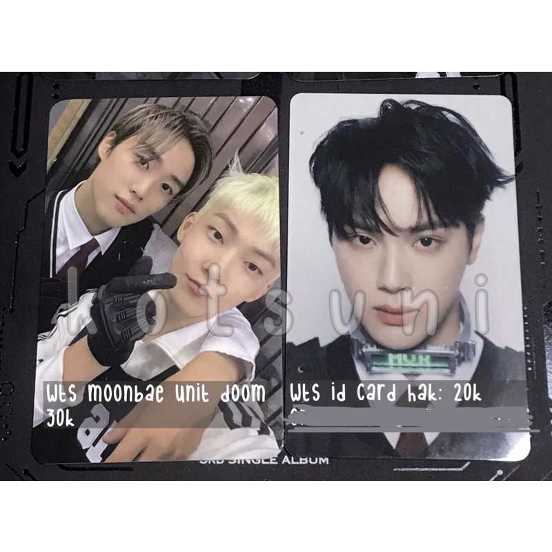 Jual Photocard PC The Boyz maverick Doom ver wts kevin jacob haknyeon ...